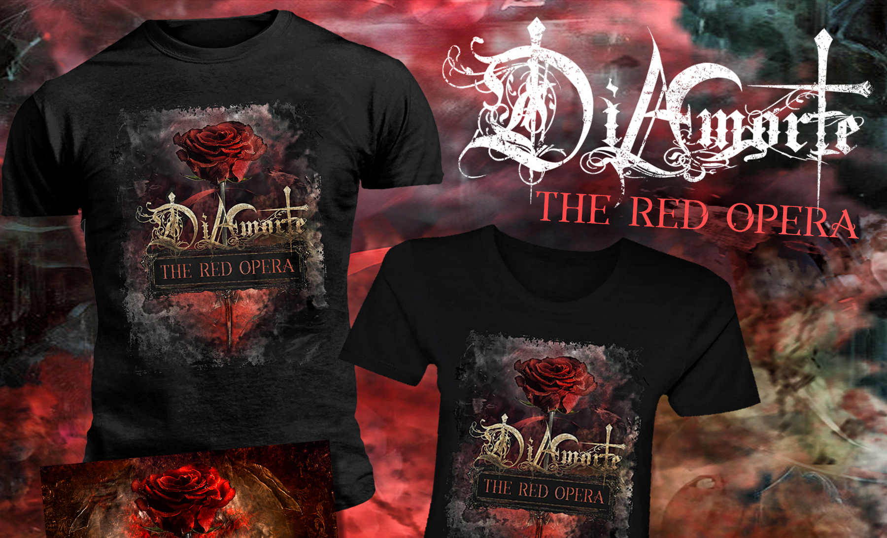 The Red Opera by DiAmorte Now Available Worldwide on CD | Dark Star Records